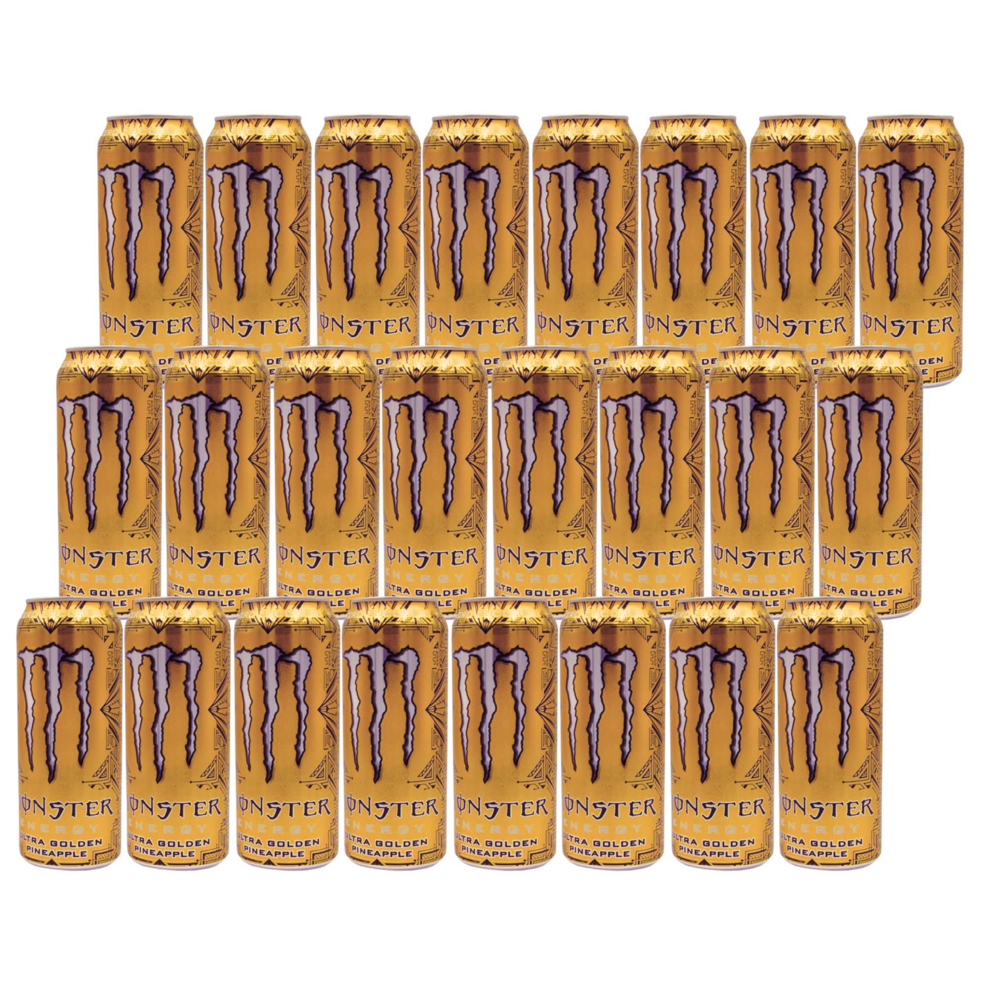Monster Energy Ultra Golden in confezione da 24 x 50 cl di contenuto a ...
