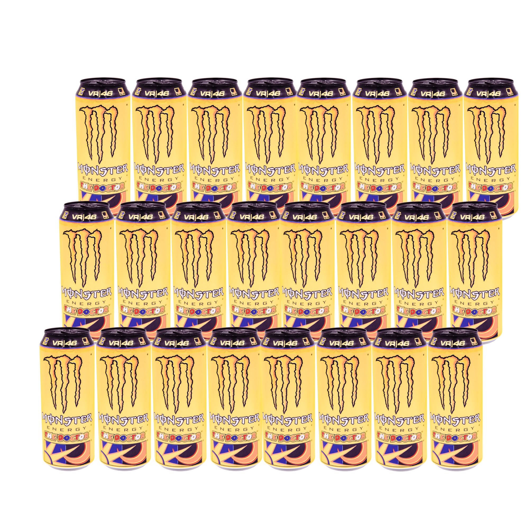 Monster Energy VR46 The Doctor, lattina 24 x 500 ml - E&S Vending