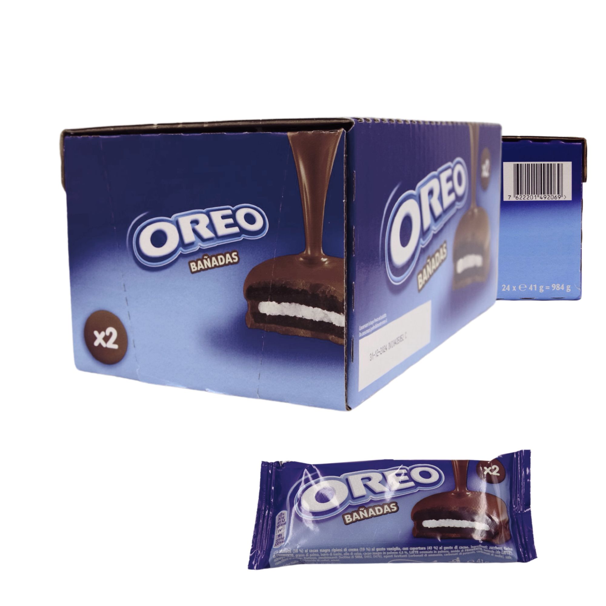 Oreo Banadas 24 x 41 gr - E&S Vending