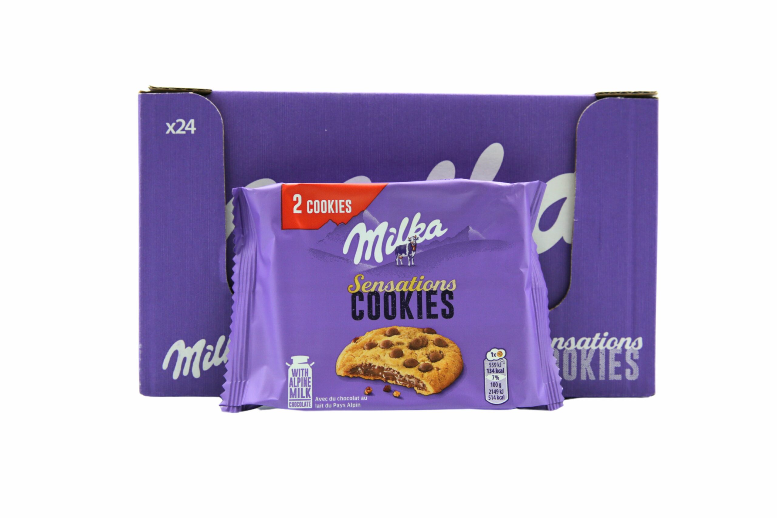 Milka Cookies 24 x 52 gr - E&S Vending