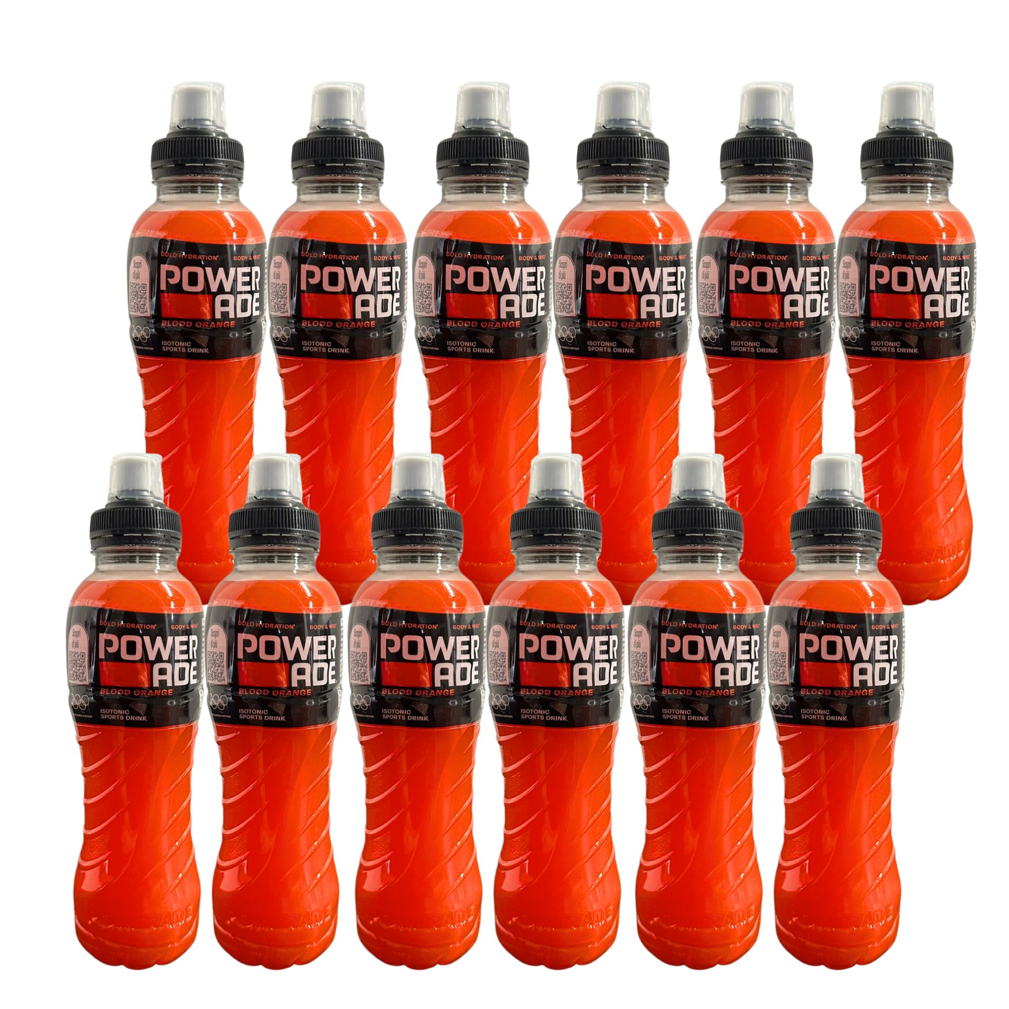 Powerade Blood 12, pet x 500 ml - E&S Vending