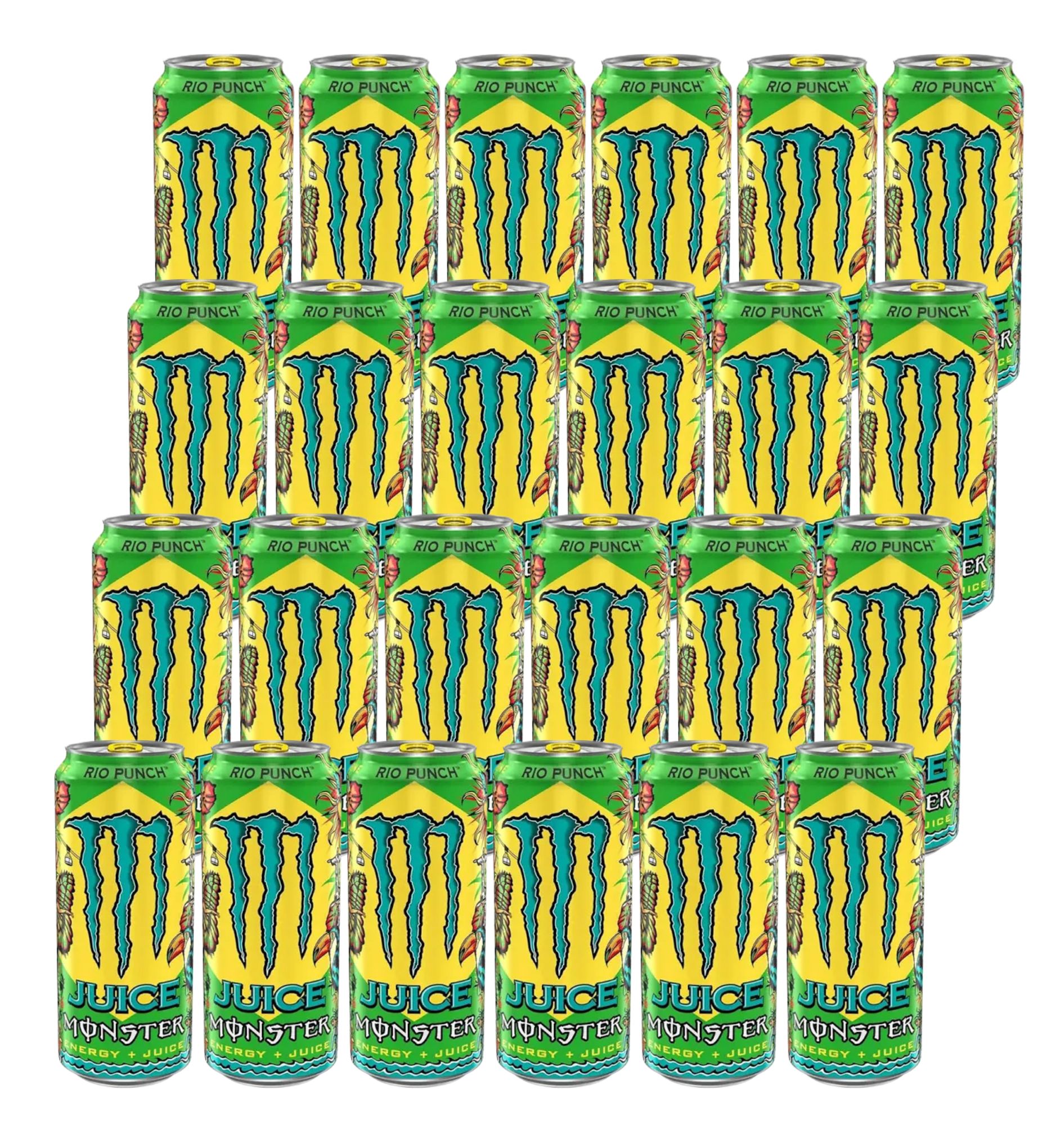 Monster Rio Punch lattina 50cl x 24 - E&S Vending