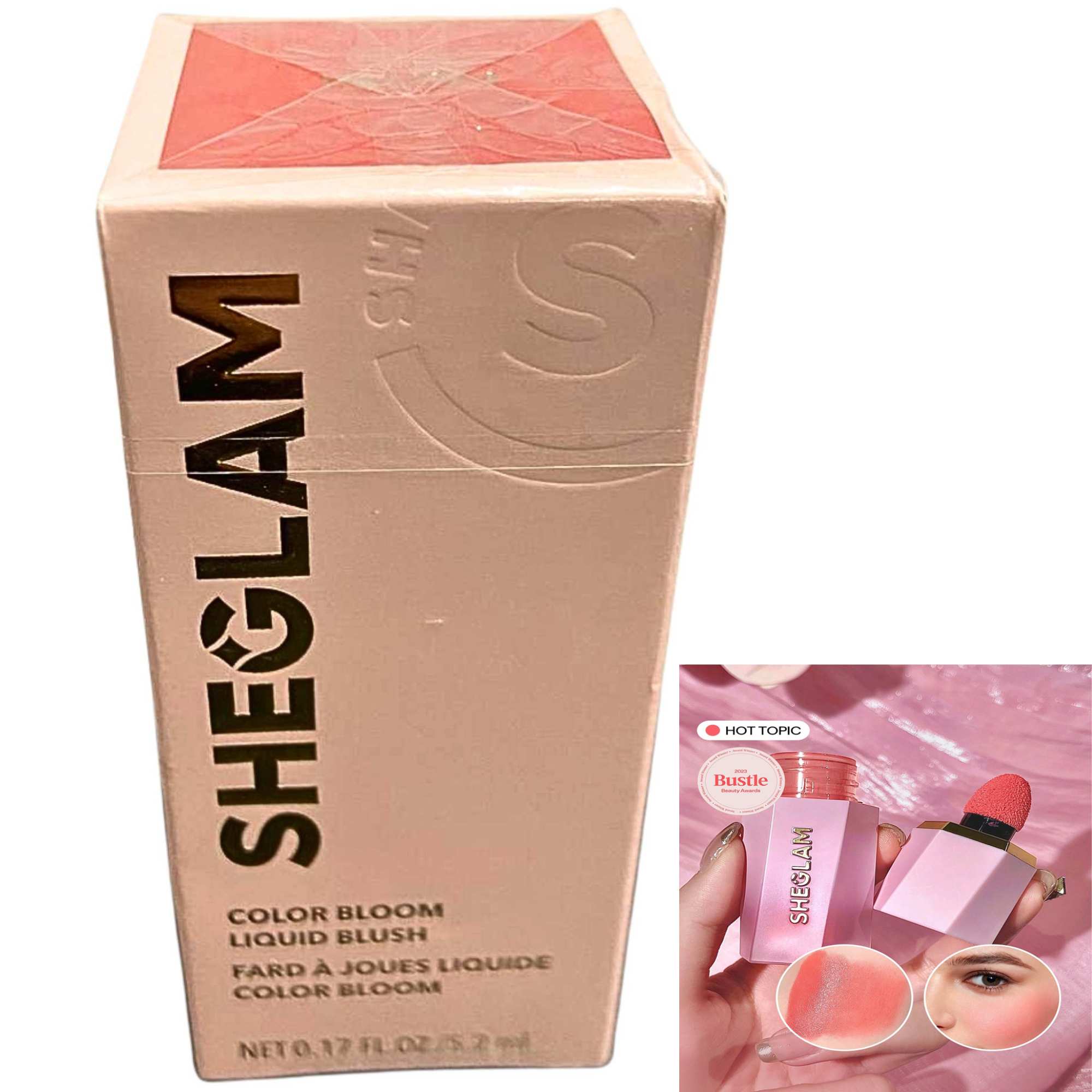 SHEGLAM Color Bloom Liquid Blush-Hot Topic Liquid Blush - E&S Vending